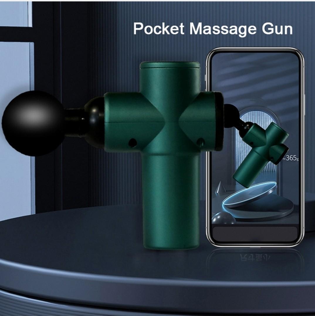 Pocket massage gun muscle relaxation, Health & Nutrition, Massage ...