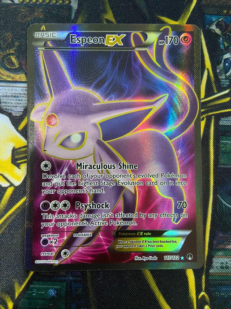 Pokemon TCG Cards: Espeon EX (Full Art Holo) - XY Breakpoint English ...
