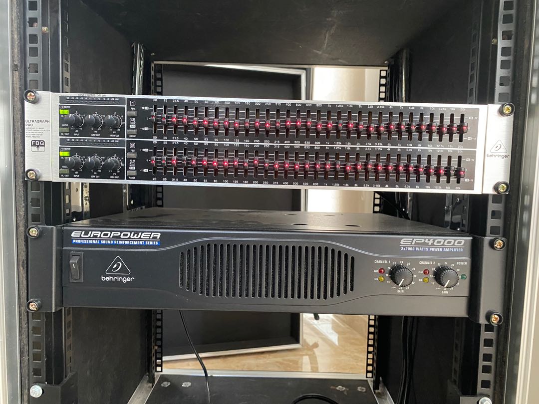 Power Amp Behringer & Equalizer, Audio, Soundbars, Speakers ...
