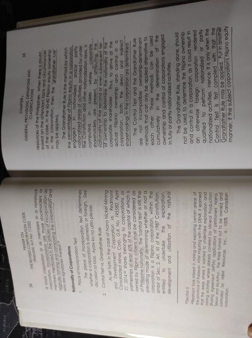Primer on the Revised Corporation Code (Republic Act No. 11232) (2020 ...