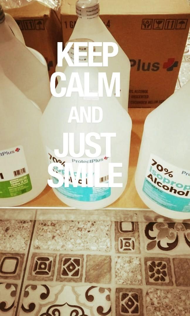 Protect Plus Alcohol 1 Gal, Health & Nutrition, Medical Supplies ...