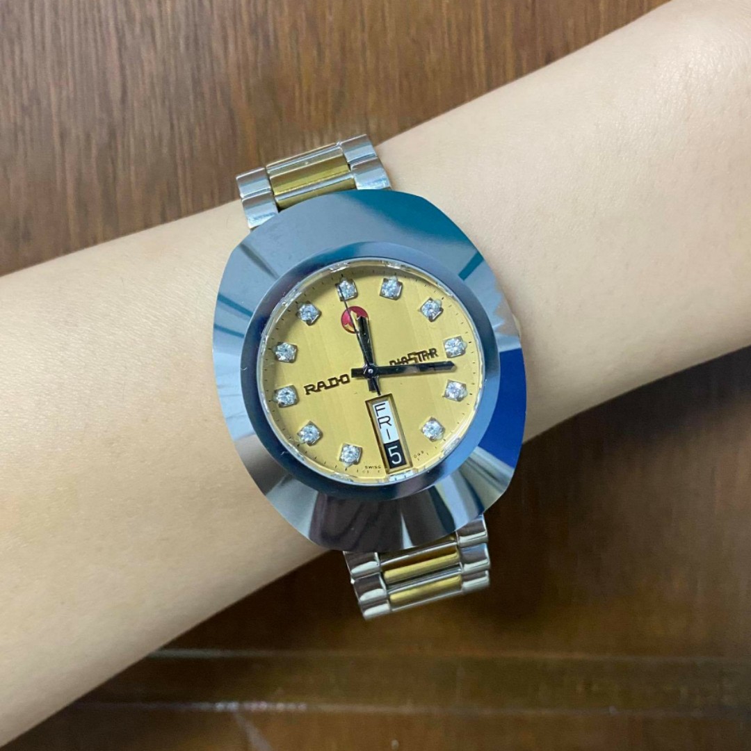 Rado Diastar Mens/Unisex Two Tone, Men's Fashion, Watches & Accessories ...