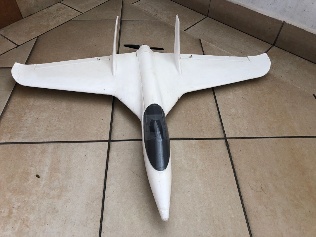 RC plane Pusher jet PNP, Hobbies & Toys, Toys & Games on Carousell