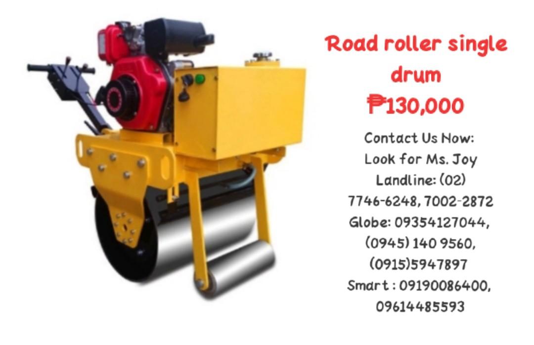 Road Roller Single Drum, Commercial & Industrial, Construction Tools ...
