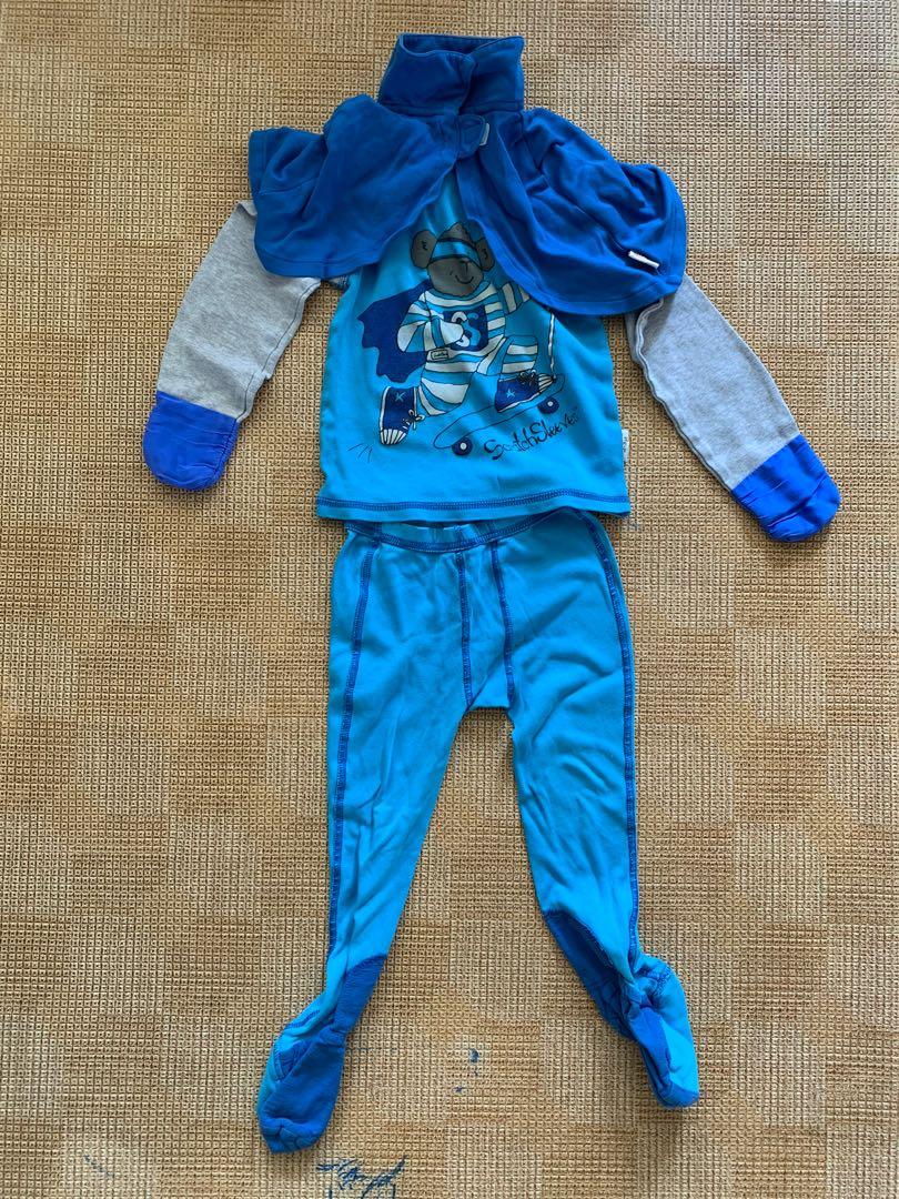 Scratch me not superhero PJs for eczema relief, Babies & Kids, Babies ...