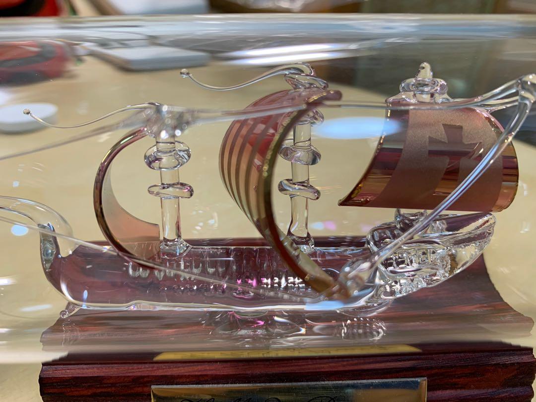 Ship model in glass bottle HMS Bounty, Furniture & Home Living, Home ...