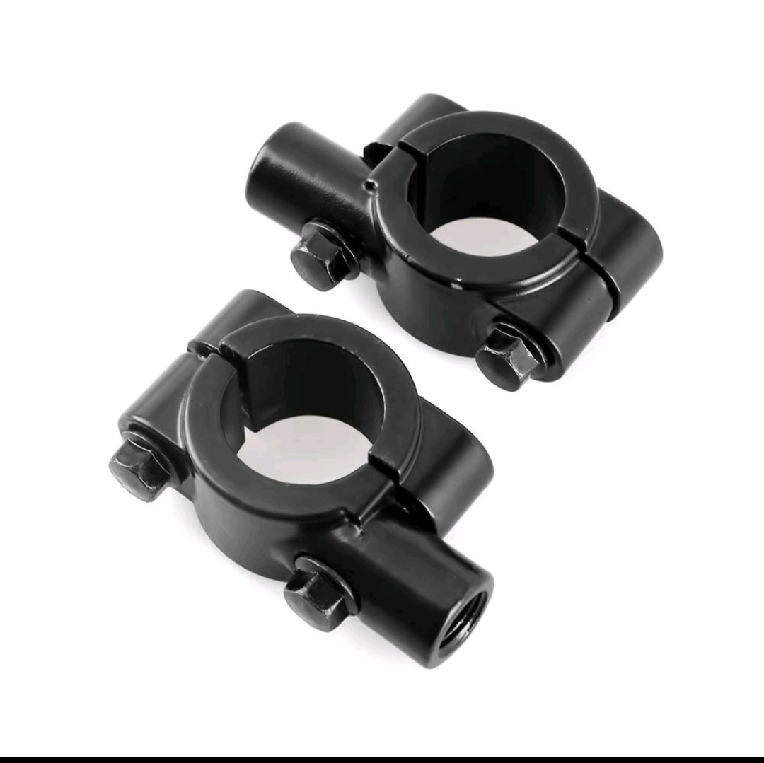 Side mirror adapter 10mm thread mount, Motorcycles, Motorcycle ...