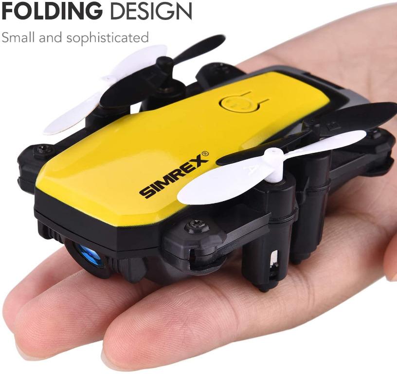 SIMREX X300C 8816 Mini Drone with Camera WiFi HD FPV Foldable RC ...