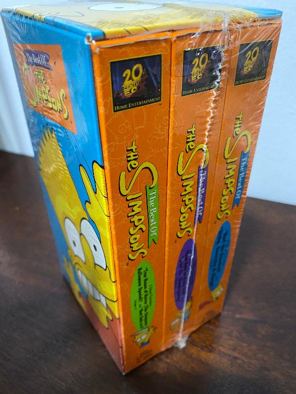 The Best of Simpsons Volume 4, 5, 6 VHS (manufactured in 1997), Hobbies ...