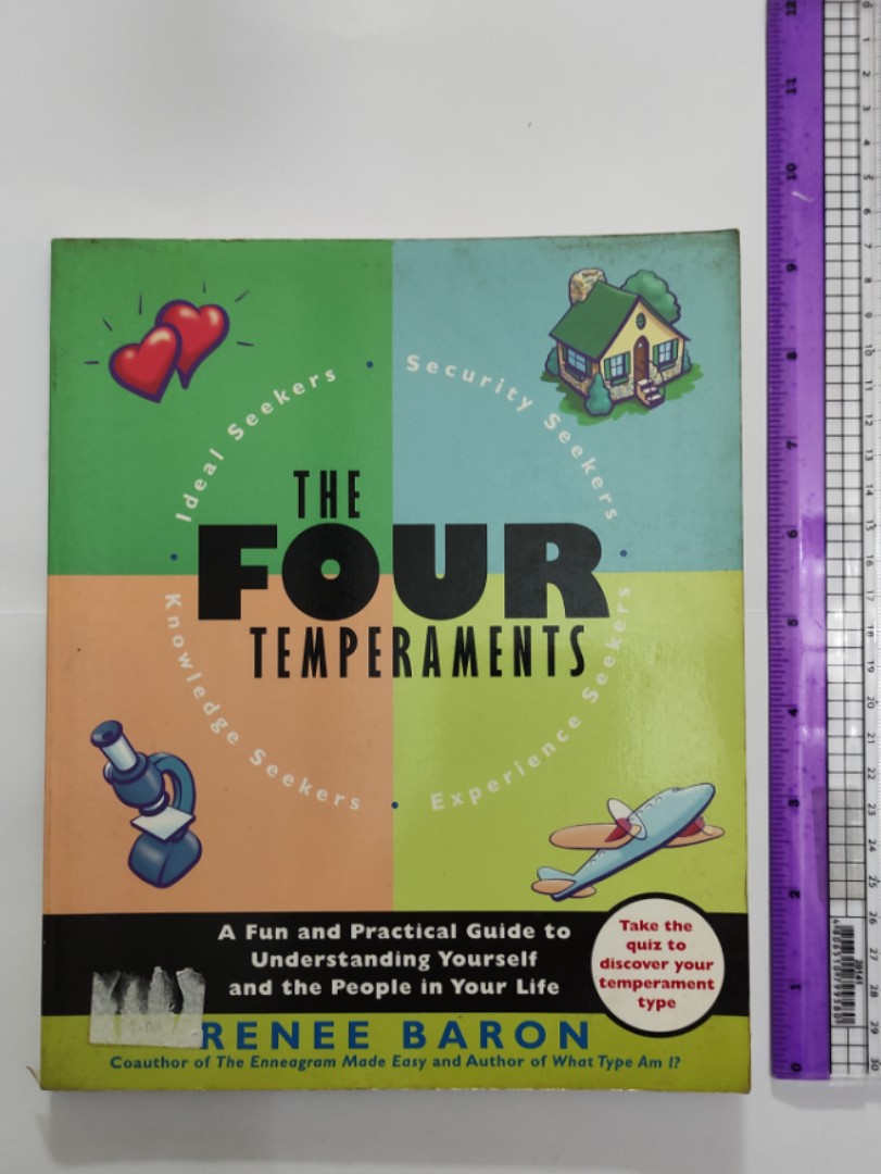 The Four Temperaments by Renee Baron, Hobbies & Toys, Books & Magazines ...