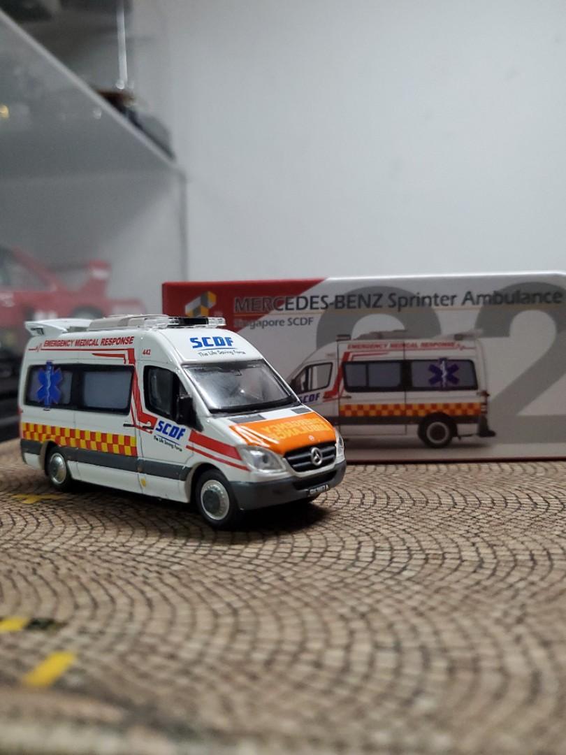 Tiny Mercedes Benz Sprinter Ambulance SCDF Singapore Civil Defence ...
