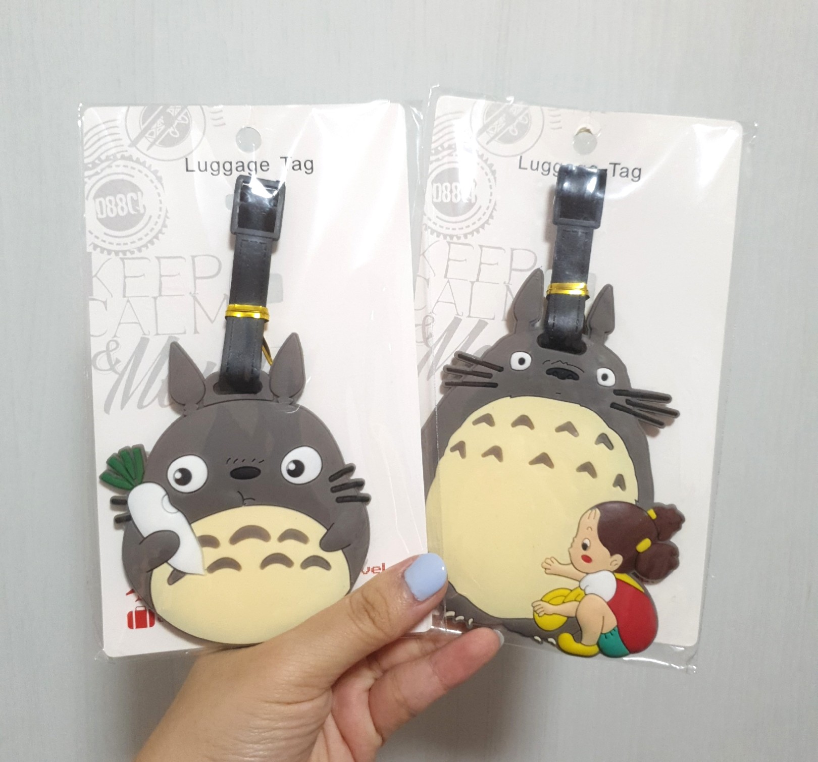 Totoro Luggage Tags, Hobbies & Toys, Travel, Travel Essentials ...