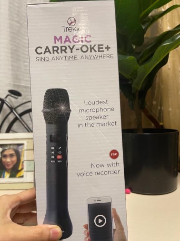 Trekie magic carry oke, Audio, Microphones on Carousell