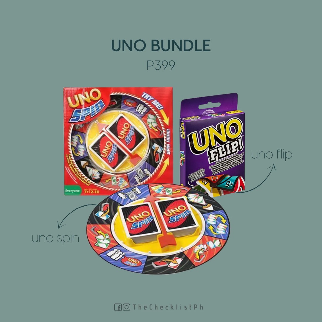 Uno Bundle, Hobbies & Toys, Toys & Games on Carousell