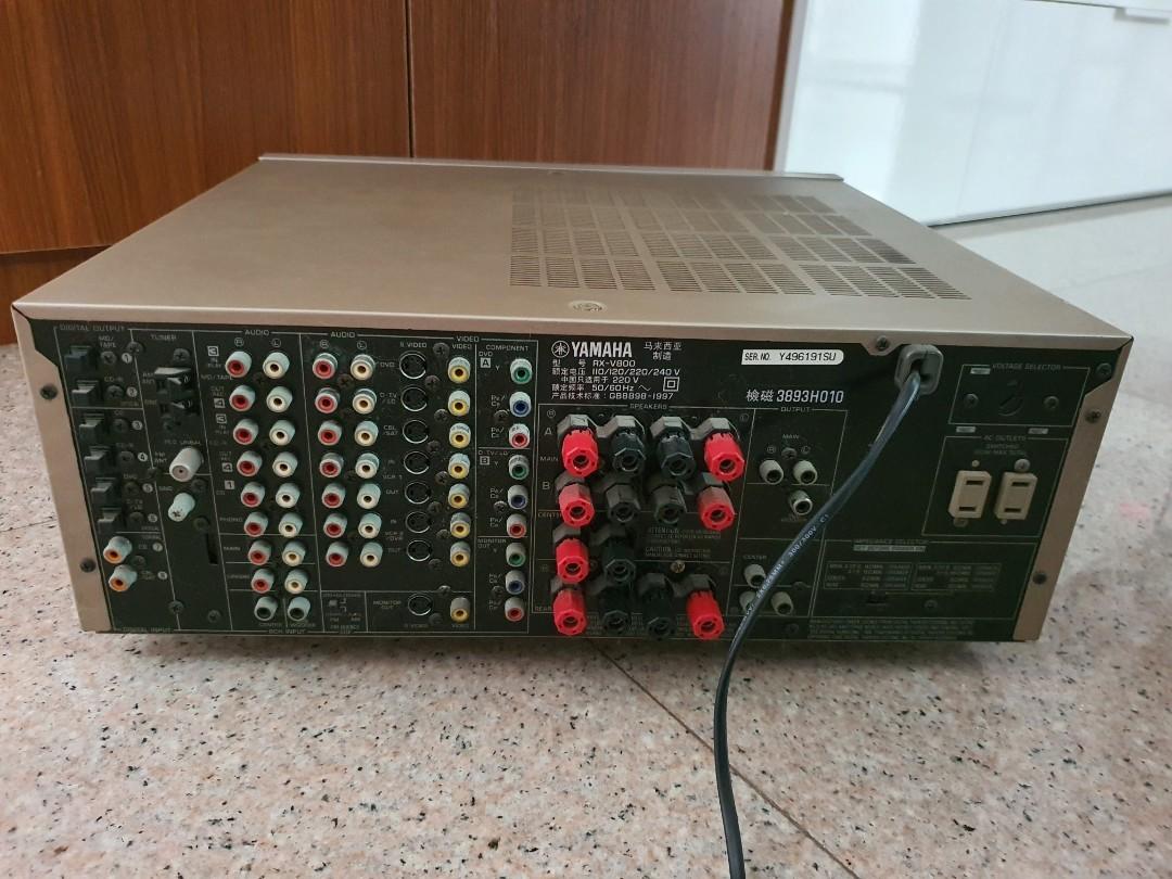 Used Amplifier Yahama Rx-V800, Audio, Soundbars, Speakers & Amplifiers ...