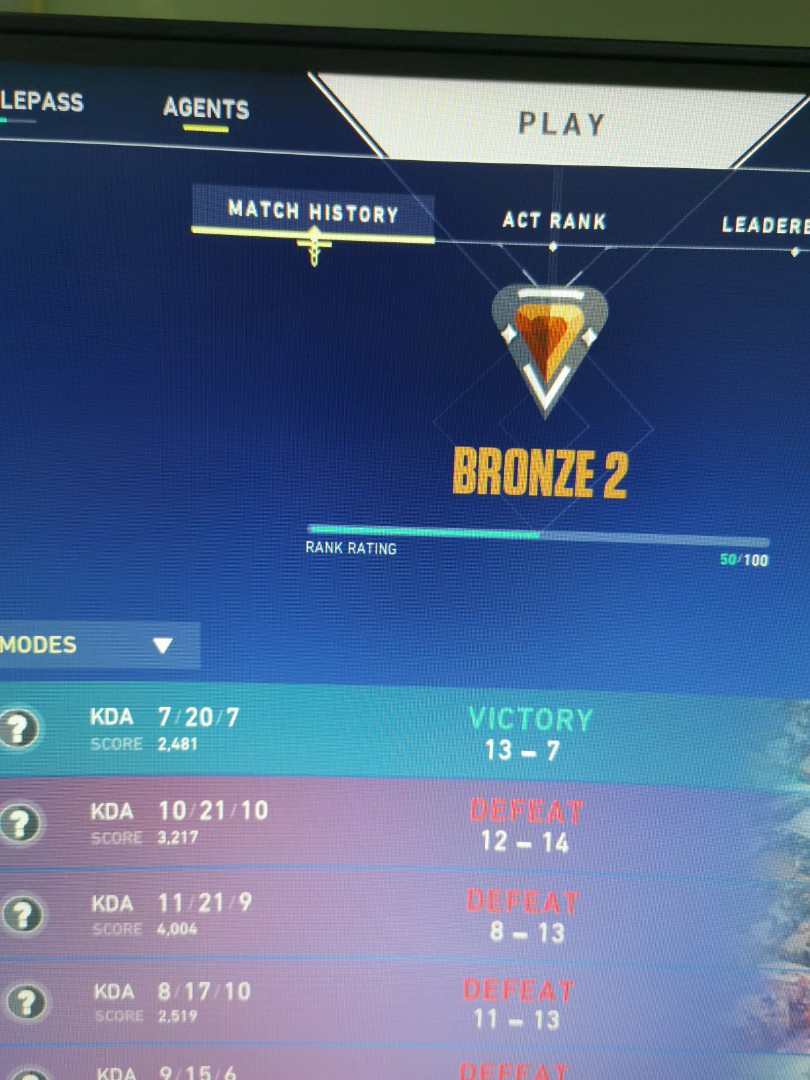 Valorant Account Bronze 2, Video Gaming, Gaming Accessories, Game Gift ...