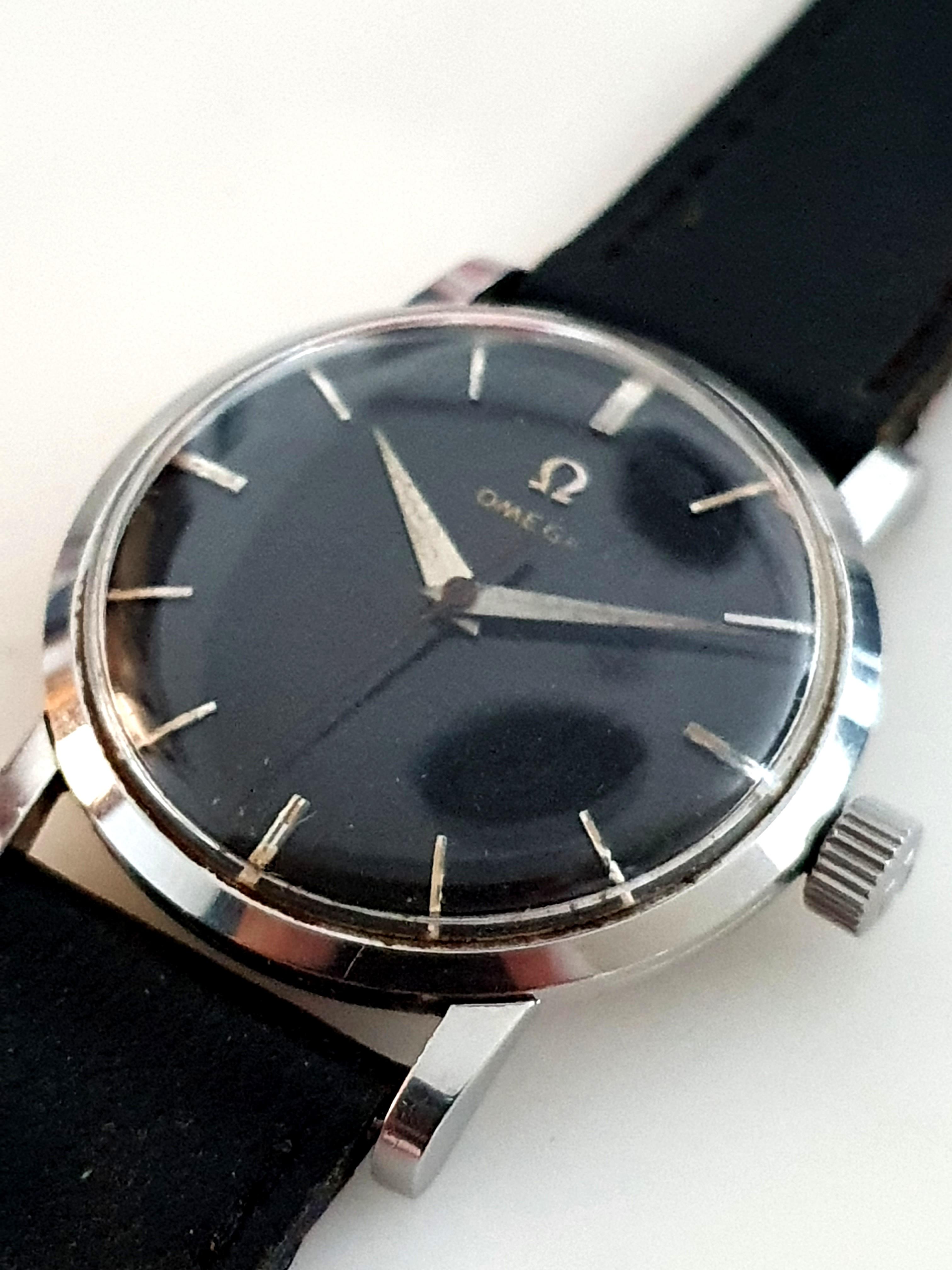 Vintage 1958 Omega Manual Winding Watch, Luxury, Watches on Carousell