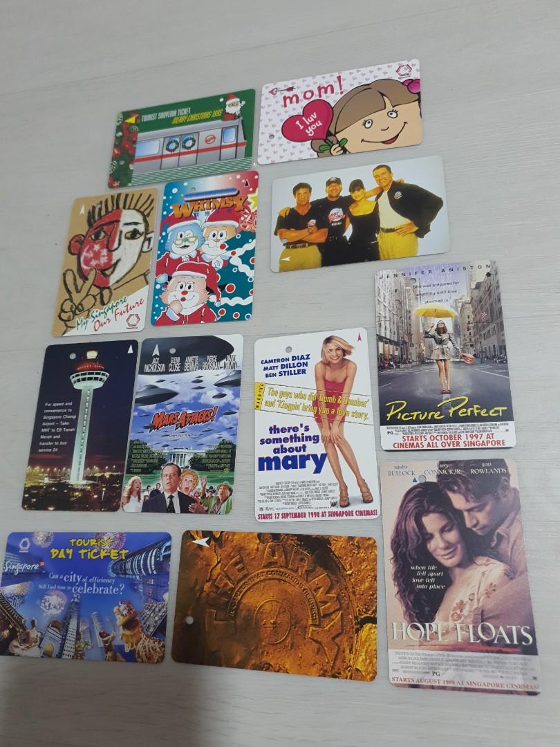 vintage smrt bus card / transitlink mrt card, Hobbies & Toys ...