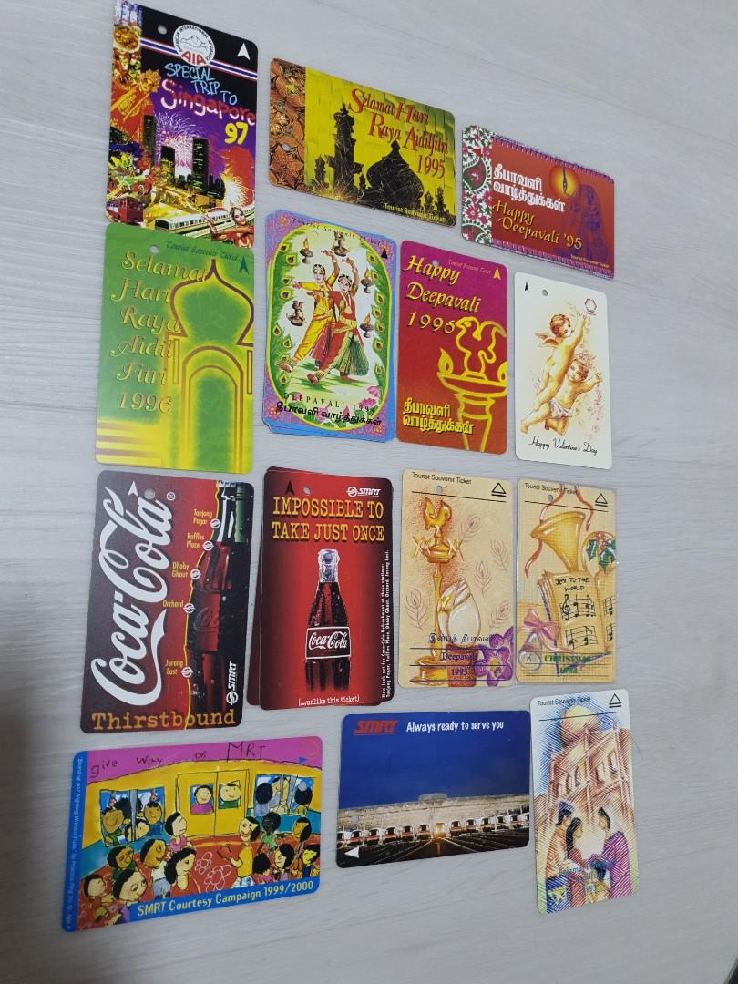 vintage smrt bus card / transitlink mrt card, Hobbies & Toys ...