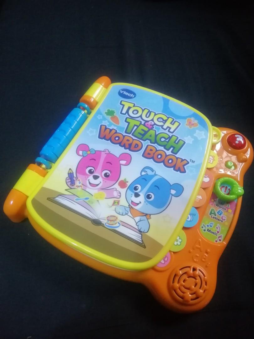 Vtech touch and teach word book, Babies & Kids, Infant Playtime on ...