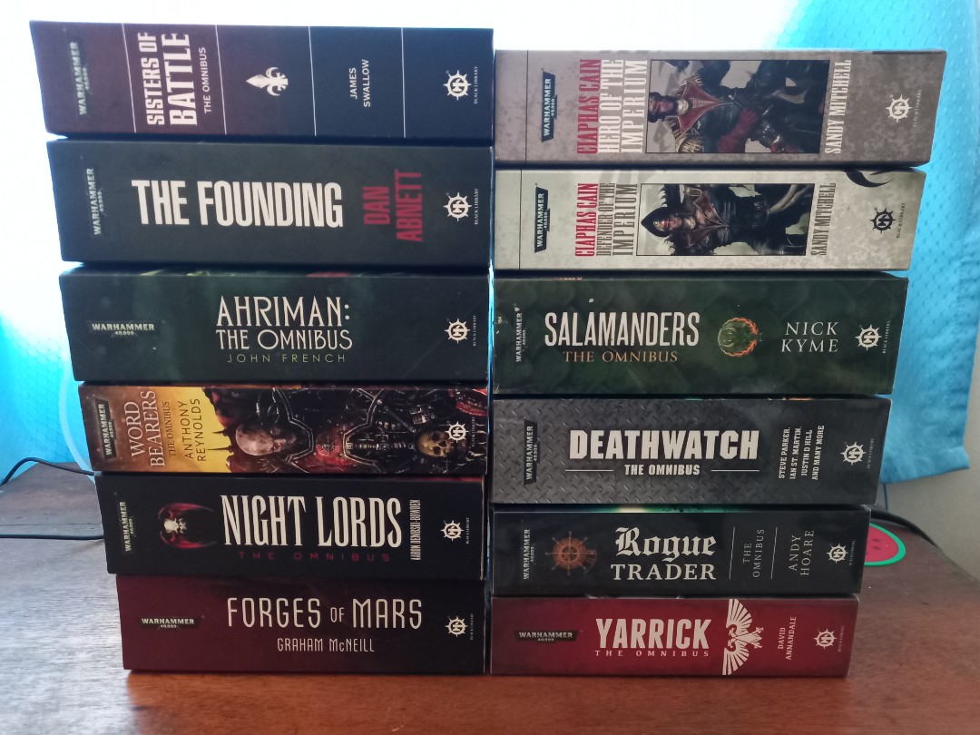 Warhammer 40K Novels / Omnibus / Standalones, Hobbies & Toys, Books ...