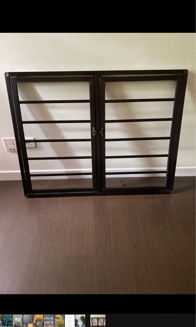 Window grill, Furniture & Home Living, Security & Locks, Locks, Doors ...