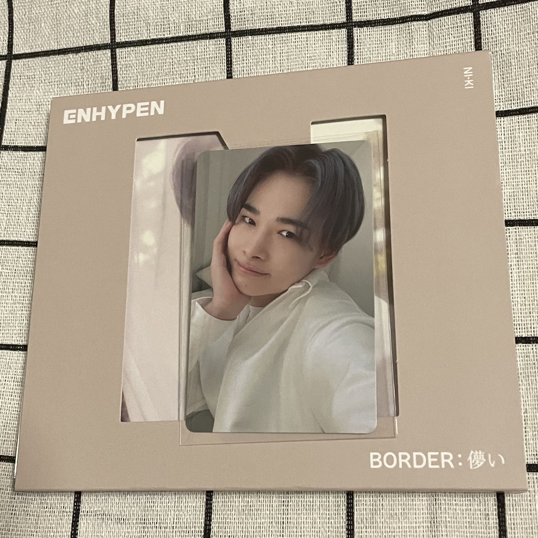 wts enhypen ni-ki border hakanai solo jacket pc photocard niki, Hobbies ...