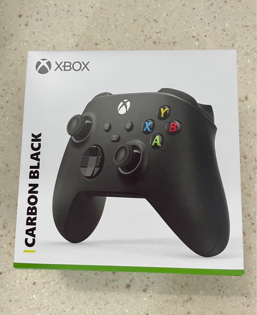 Xbox Controller Carbon black, Video Gaming, Gaming Accessories ...