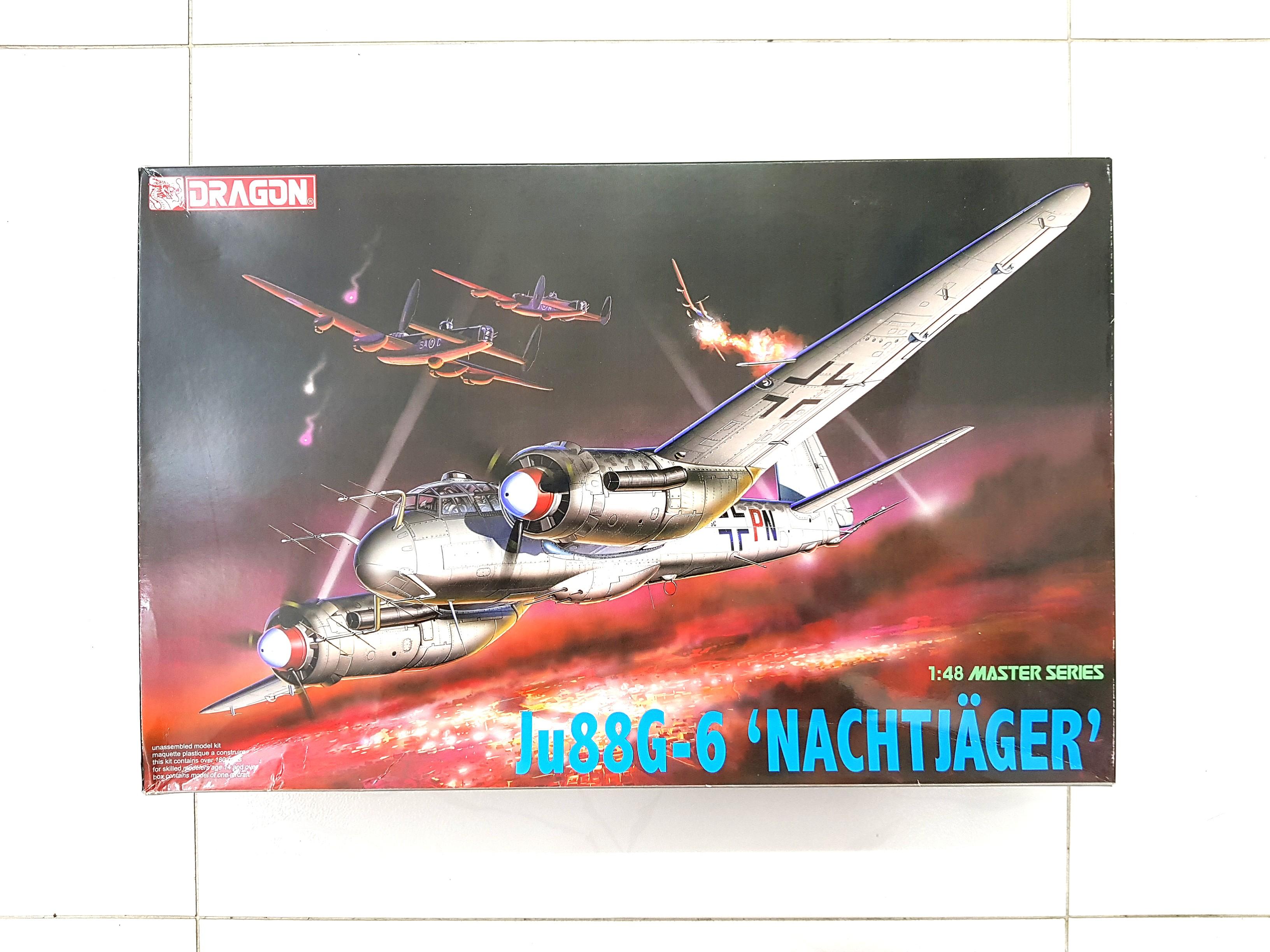 1/48 Dragon Master Series #5509 German Night Fighter Ju88G-6 ...