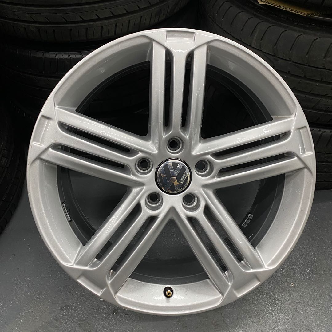 18” Original Volkswagen Golf R / Scirocco R Rims, Car Accessories ...