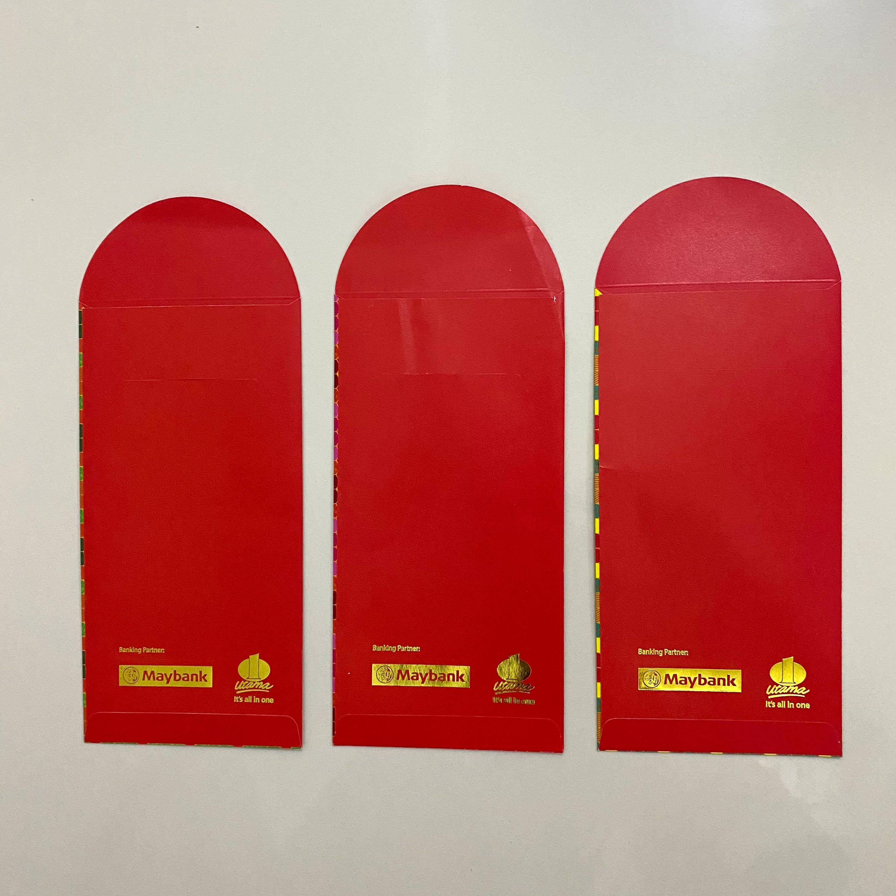 SET 1 Utama x Maybank Ang Pao / Angpao / Ang Pau / Angpau / Red Packet ...