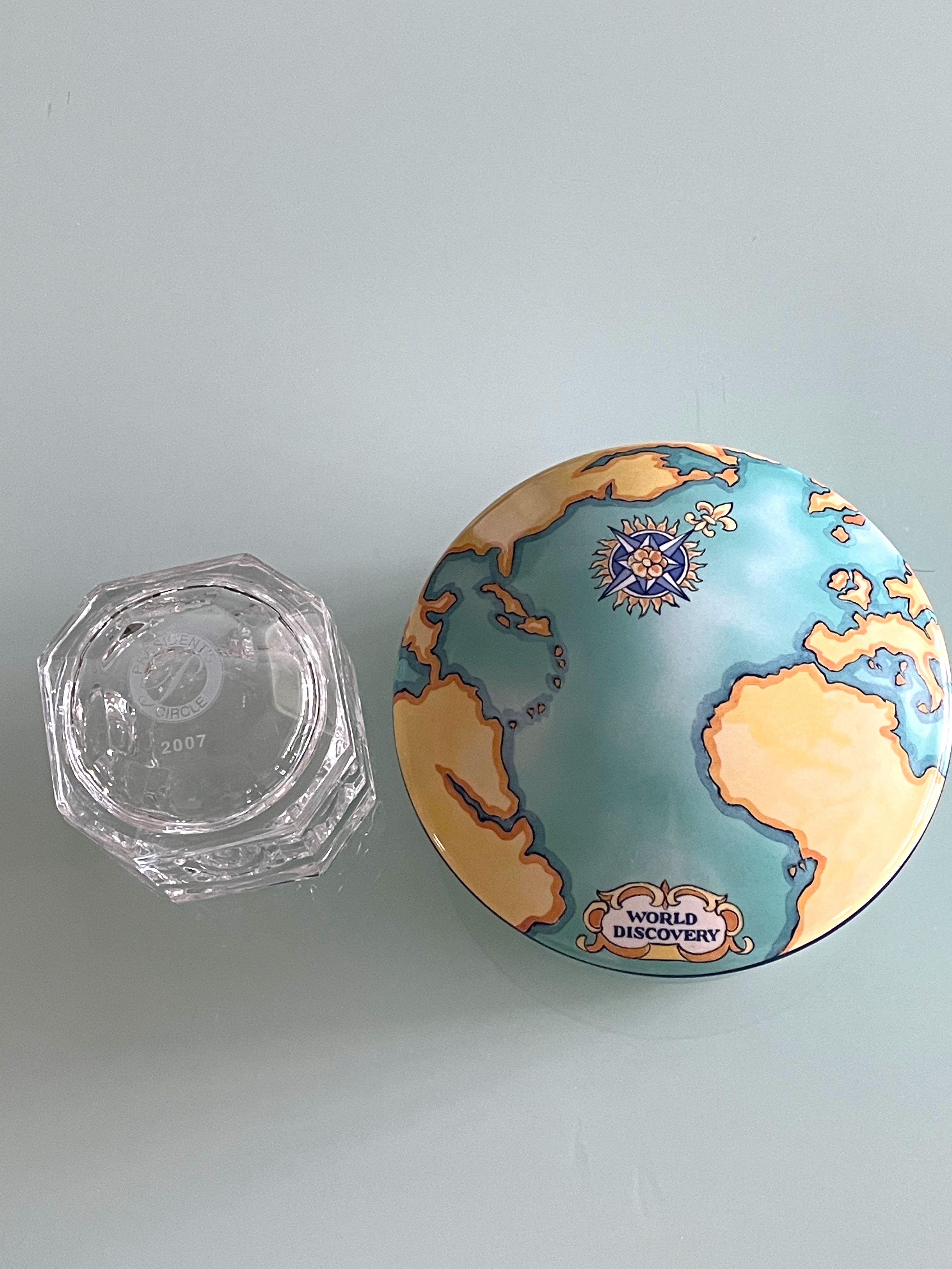 2 Tiffany Containers including World container, Hobbies & Toys ...