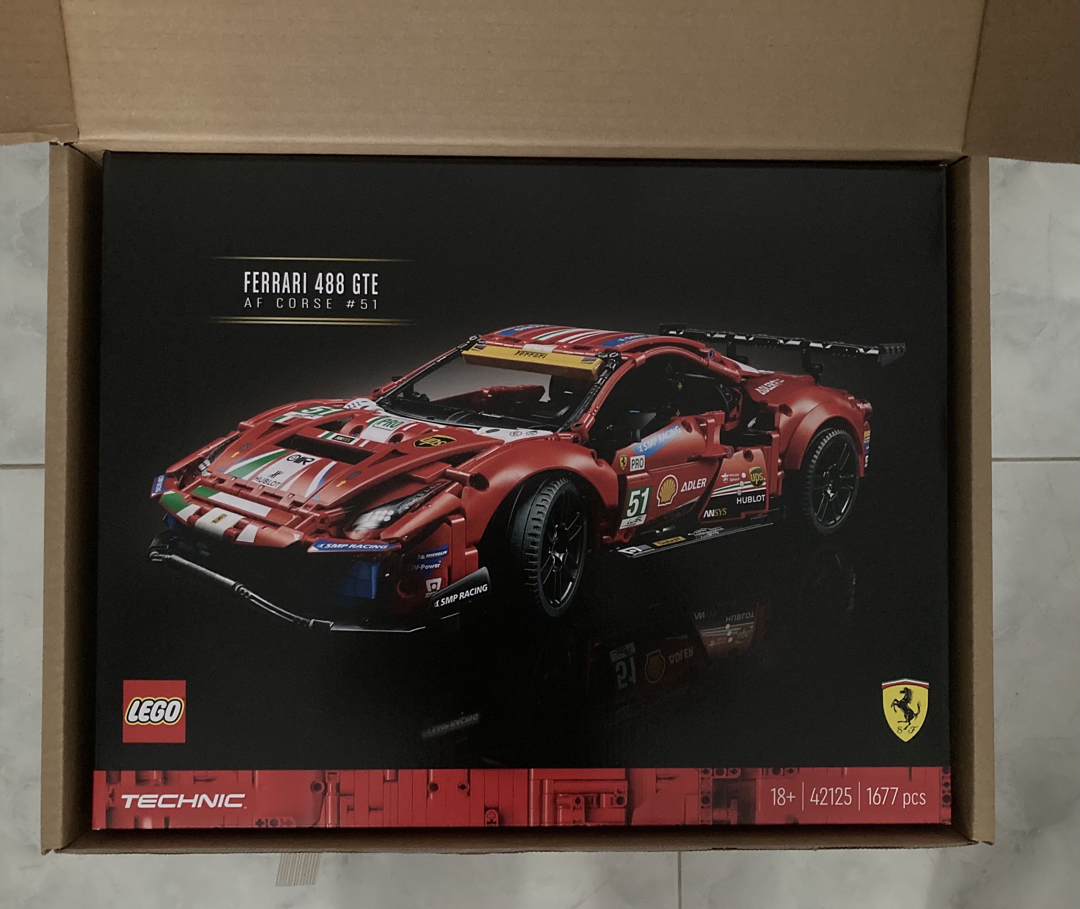 42125 Lego Technic Ferrari 488 GTE, Hobbies & Toys, Toys & Games on ...