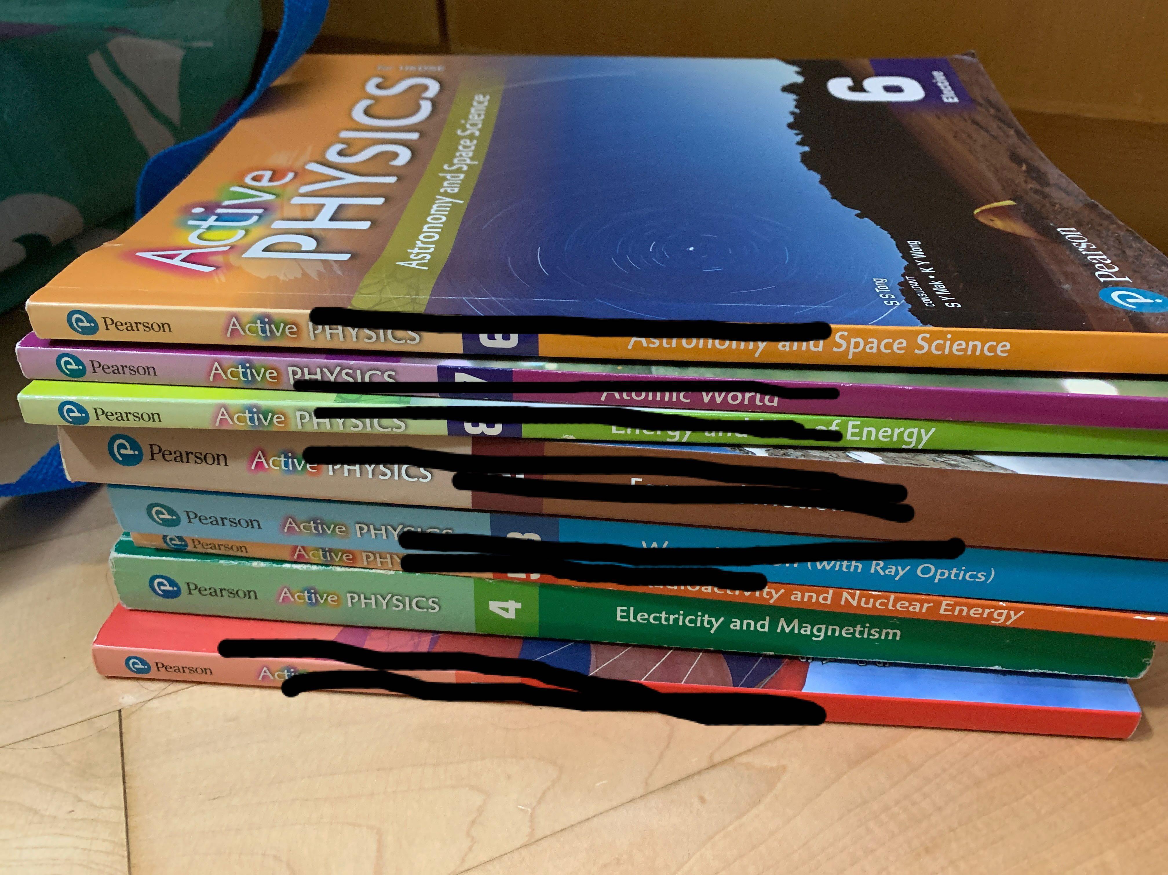 Active physics(hkdse physics textbook)2,3,4, 興趣及遊戲, 書本 & 文具, 教科書 ...