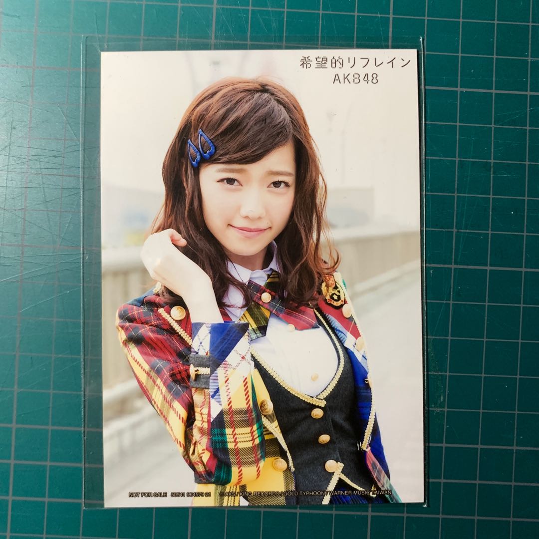 Akb48 島崎遙香 島崎遥香 38th 38單 希望的リフレイン 希望副歌 台版初回限定特典生寫真 興趣及遊戲 收藏品及紀念品 日本