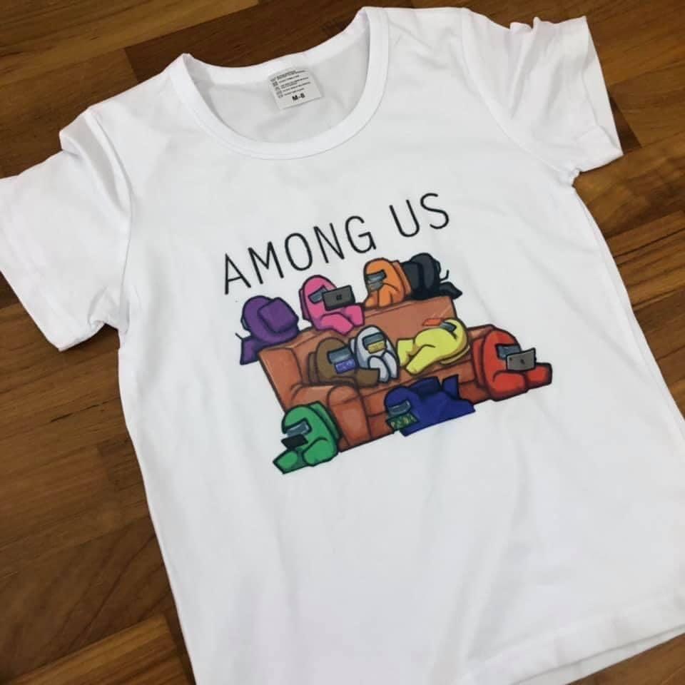 Among us tee, Babies & Kids, Babies & Kids Fashion on Carousell