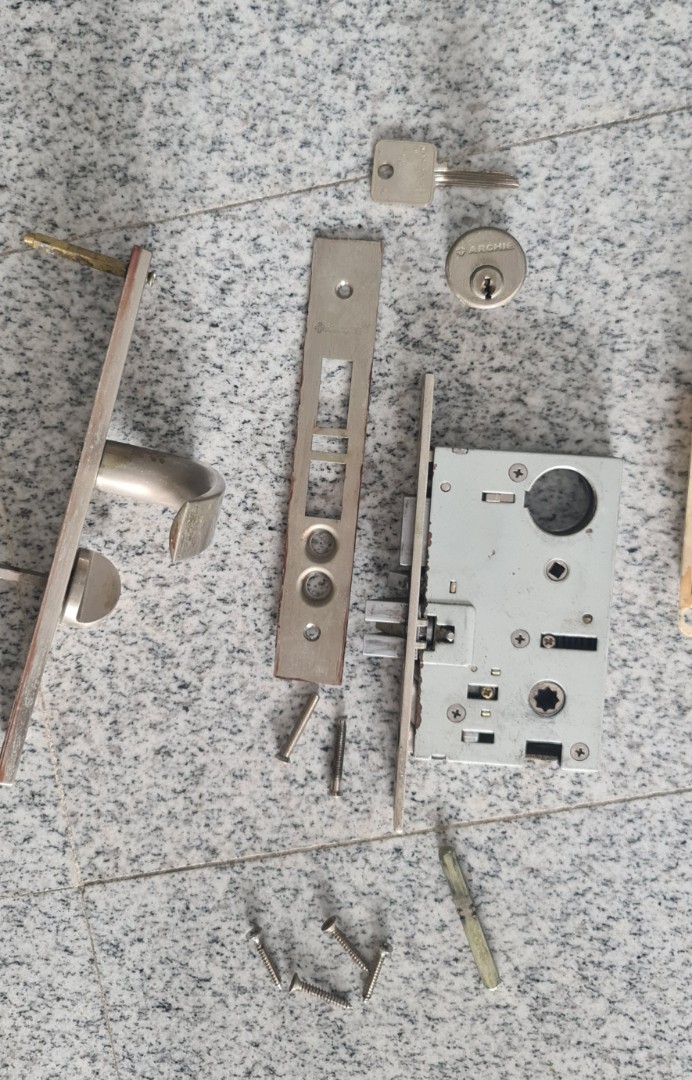 Archie Door lock, Furniture & Home Living, Security & Locks, Locks ...