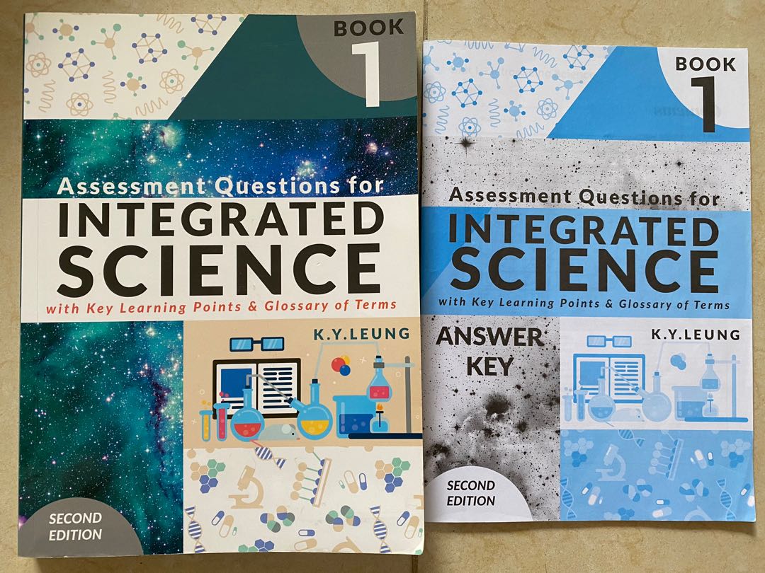 Assessment questions for integrated science book 1, 興趣及遊戲, 書本 & 文具, 書本及 ...