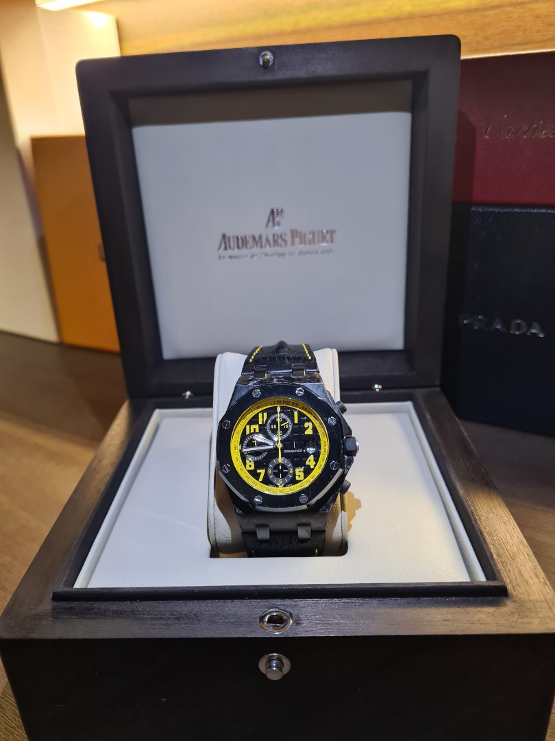 Audemars piguet bumblebee, Luxury, Watches on Carousell