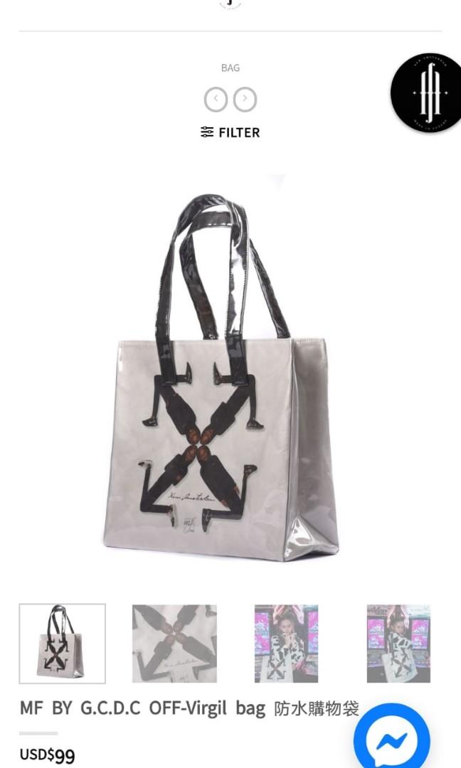 Authentic MF BY GCDC tote bag - Off-White, Women's Fashion, Bags ...