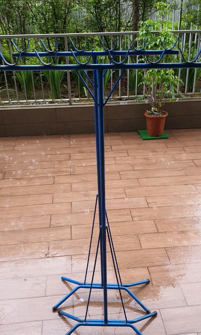 Bamboo Pole Holder, Furniture & Home Living, Bathroom & Kitchen ...