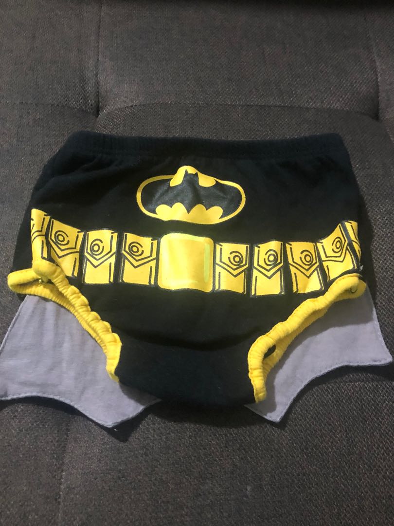 Batman Costume (Trunks), Babies & Kids, Babies & Kids Fashion on Carousell