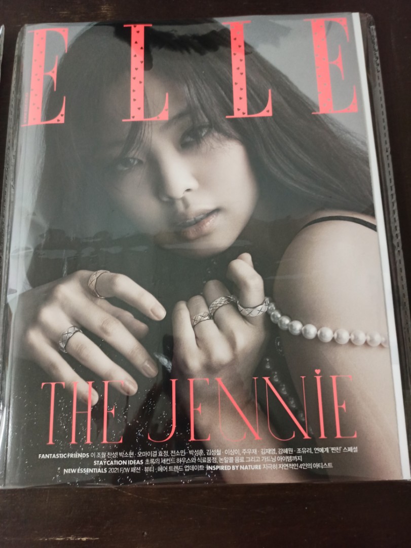 Blackpink Jennie Magazine Aug. Issue, Hobbies & Toys, Collectibles ...