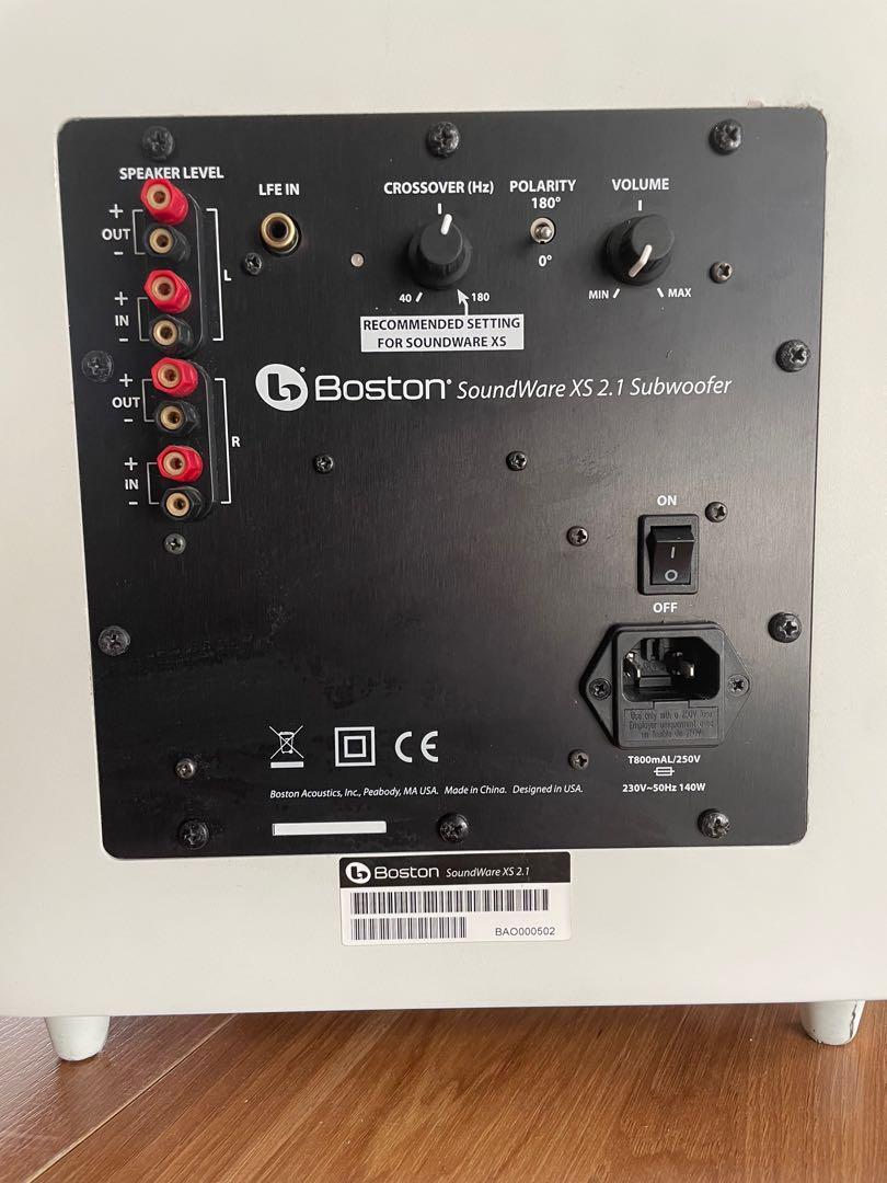 Boston Acoustics Subwoofer (faulty), Audio, Soundbars, Speakers ...