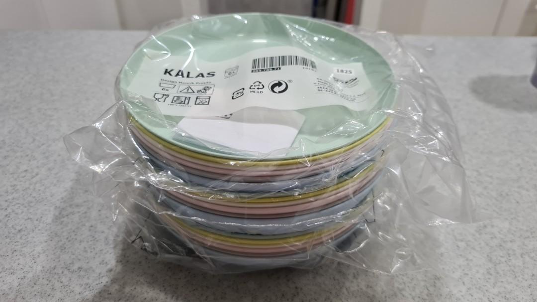 Brand new Ikea Kalas plates set, Furniture & Home Living, Kitchenware ...