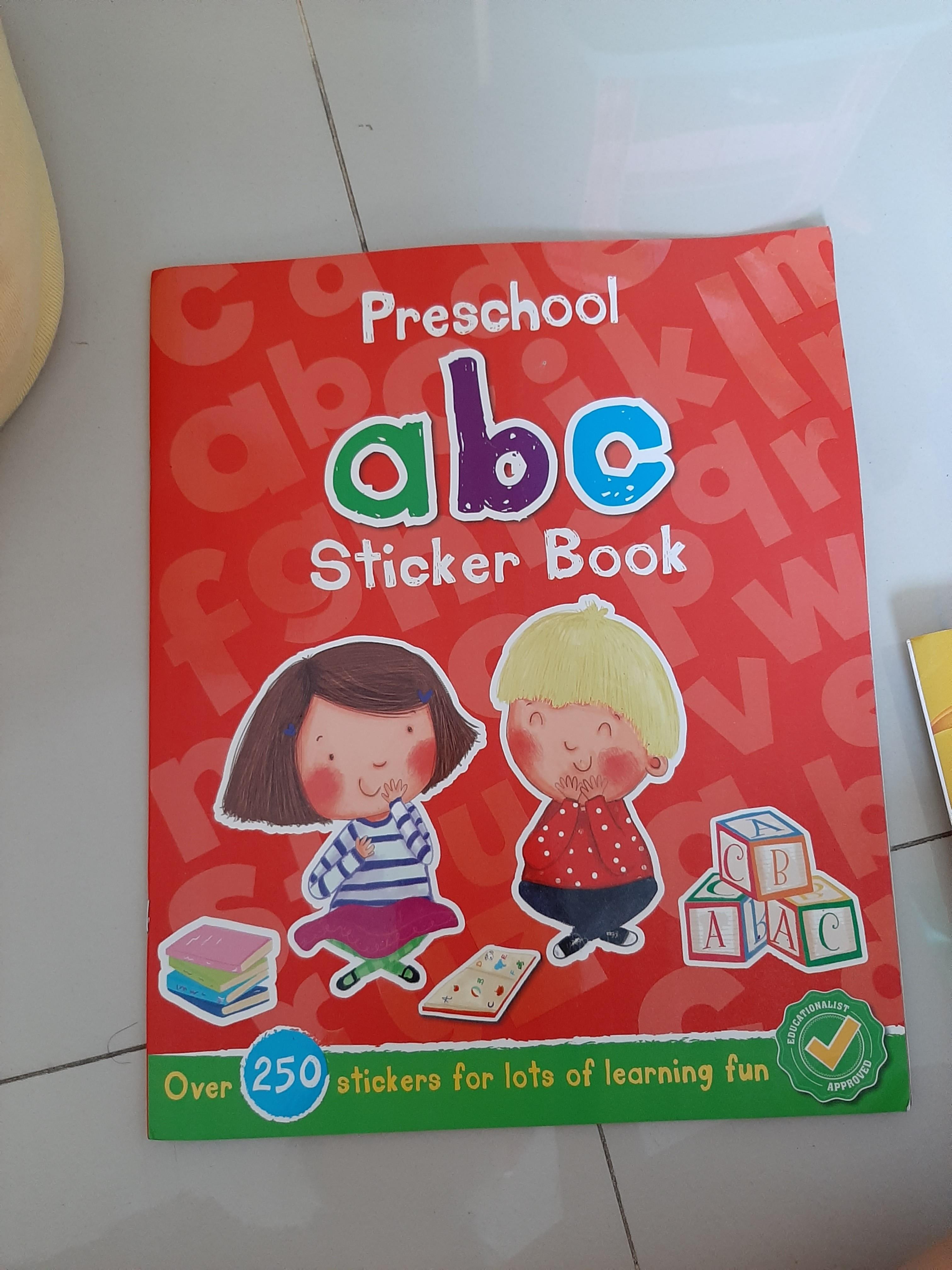 Buku preschool abc, Buku & Alat Tulis, Buku Anak-Anak di Carousell