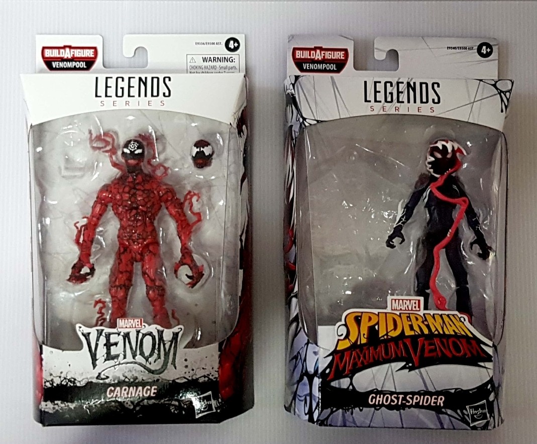 Carnage & Ghost Spider Marvel Legends, Hobbies & Toys, Toys & Games on ...