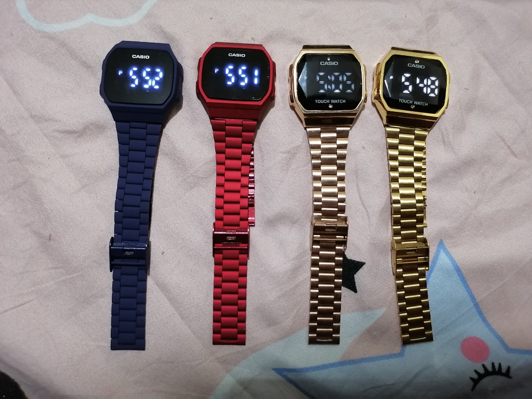 Casio Touch Watch, Women's Fashion, Watches & Accessories, Watches on ...