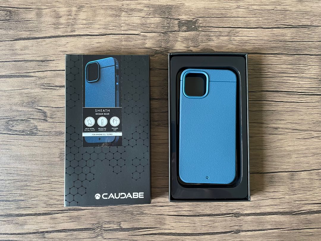 Caudabe Sheath for iPhone 12/12 Pro - Ocean Blue, Mobile Phones ...