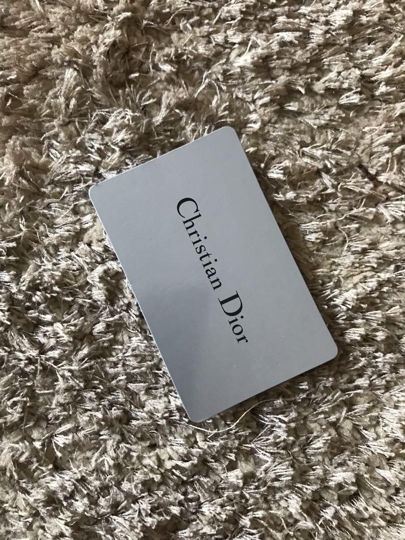 Christian Dior Authentic card tas original aksesoris sepatu dompet ...